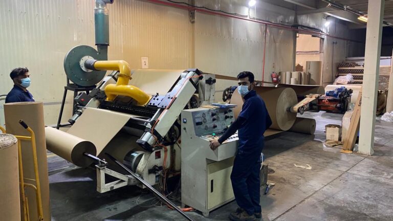 Corrugated Rolls - Pinnacle Packaging UAE